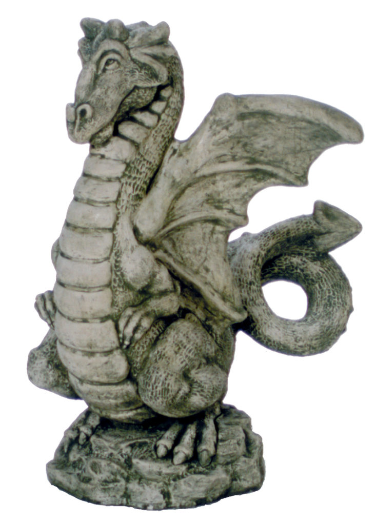 #1158 King Arthur’s Dragon – Florence & New Italian Art Company